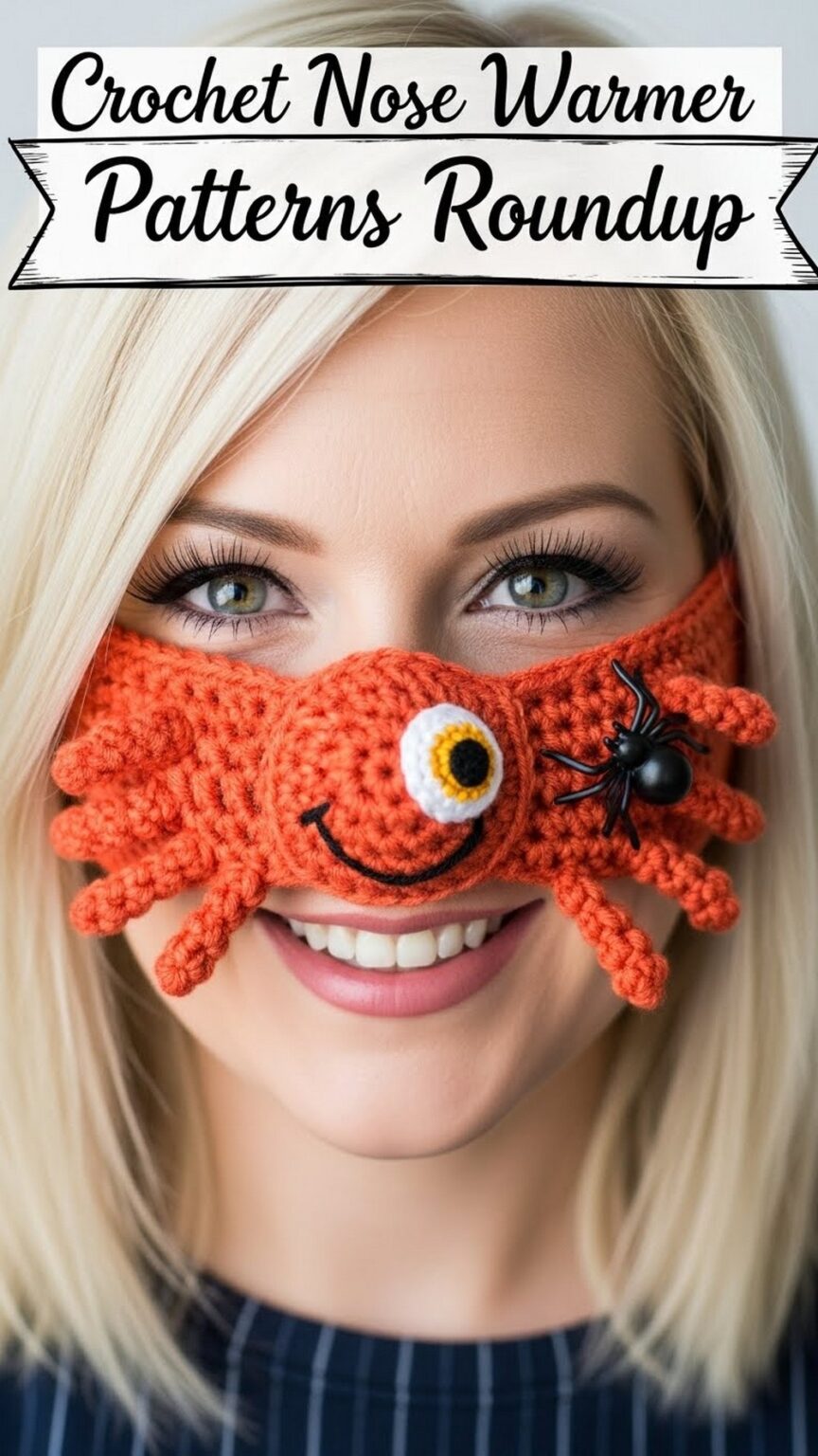 11 Cozy Crochet Nose Warmer Patterns - Cloudy Yarn