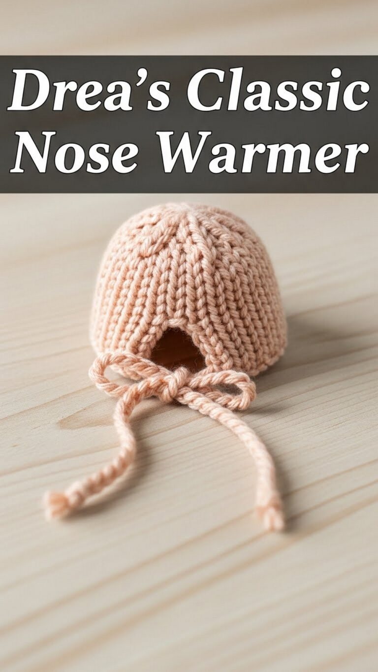 11 Cozy Crochet Nose Warmer Patterns - Cloudy Yarn