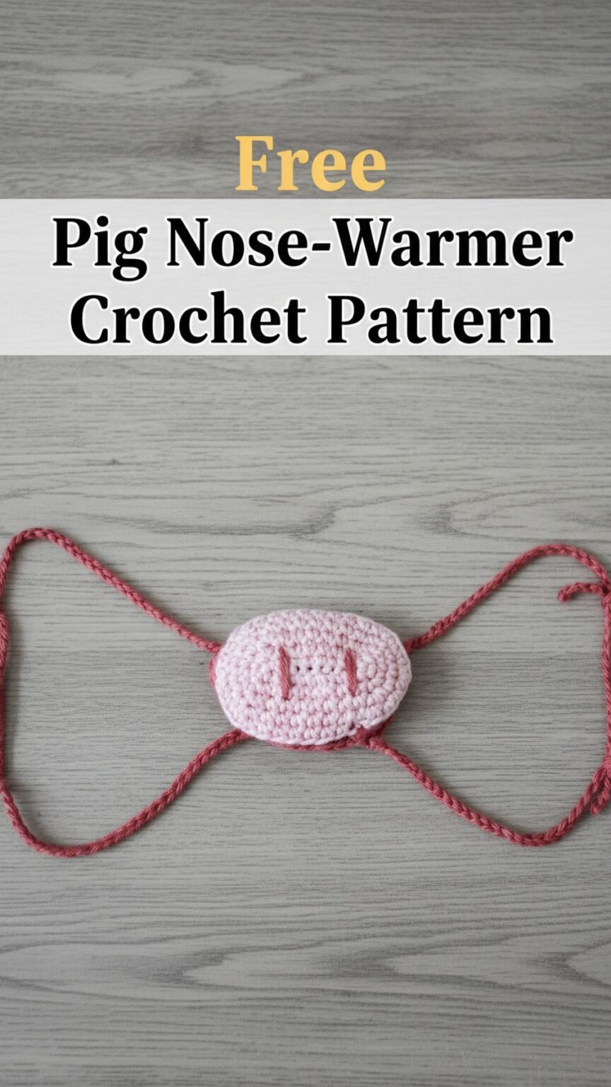11 Cozy Crochet Nose Warmer Patterns - Cloudy Yarn